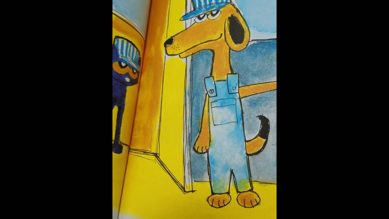 Pete the Cats Train Trip reading - YouTube