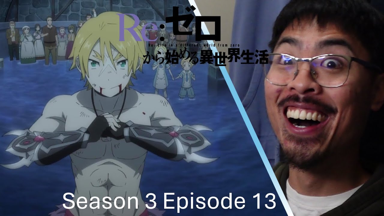 Gorgeous Tiger Got Me Hyped! Re:Zero Season 3 Episode 13 Reaction - YouTube