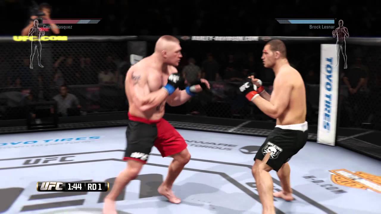 EA UFC: Brock Lesnar Debut - YouTube