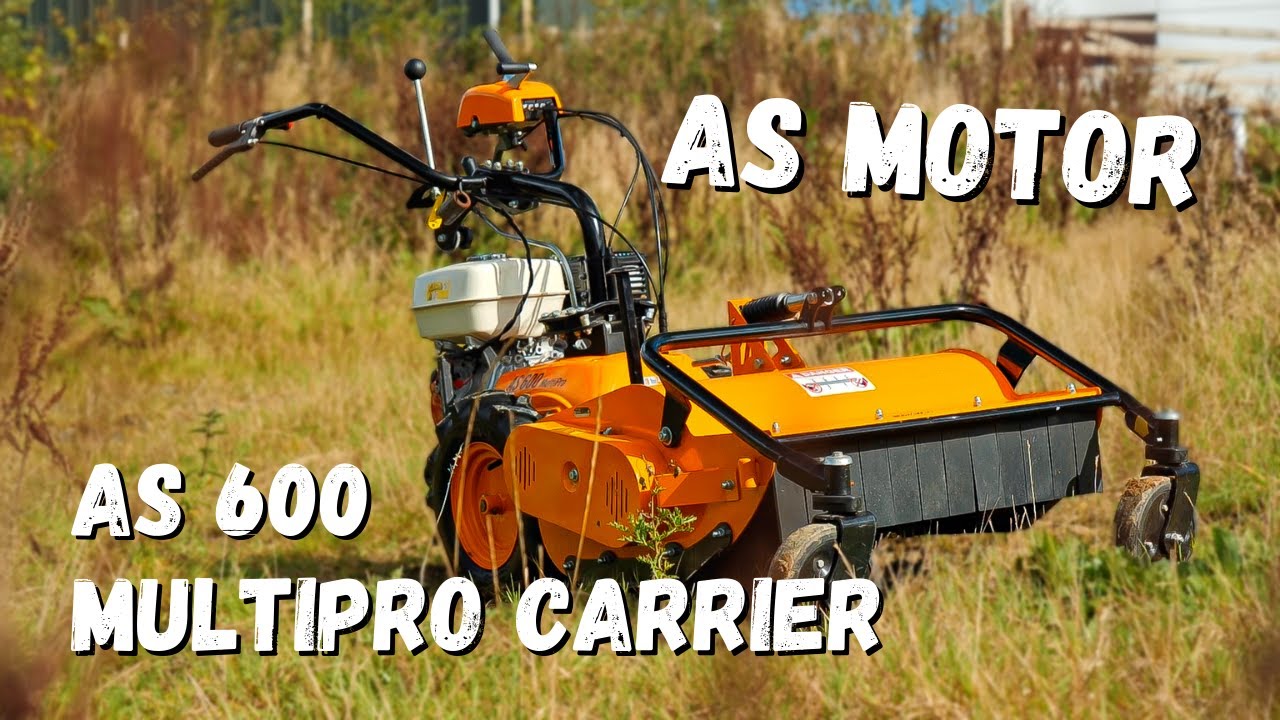 AS Motor - AS 600 MultiPro Carrier - YouTube