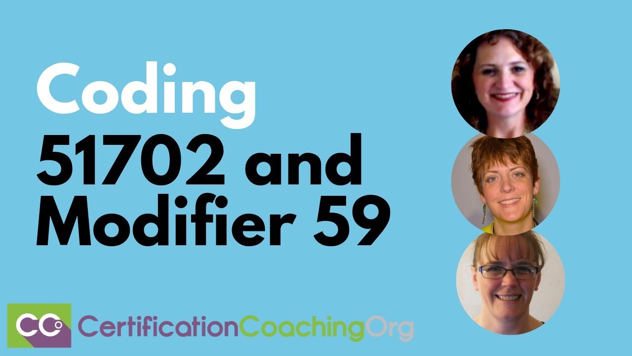 51702 and Modifier 59 - YouTube