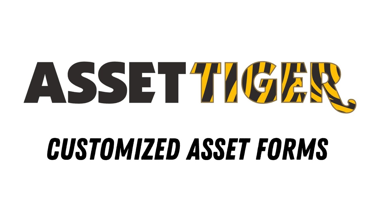 AssetTiger :: Customizable Asset Form - YouTube