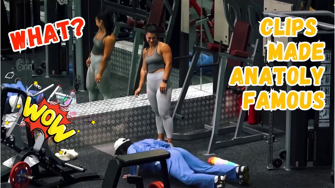 Elite Powerlifter ANATOLY Shock GYM Girls in Gym Prank 🥰 | Anatoly Gym ...