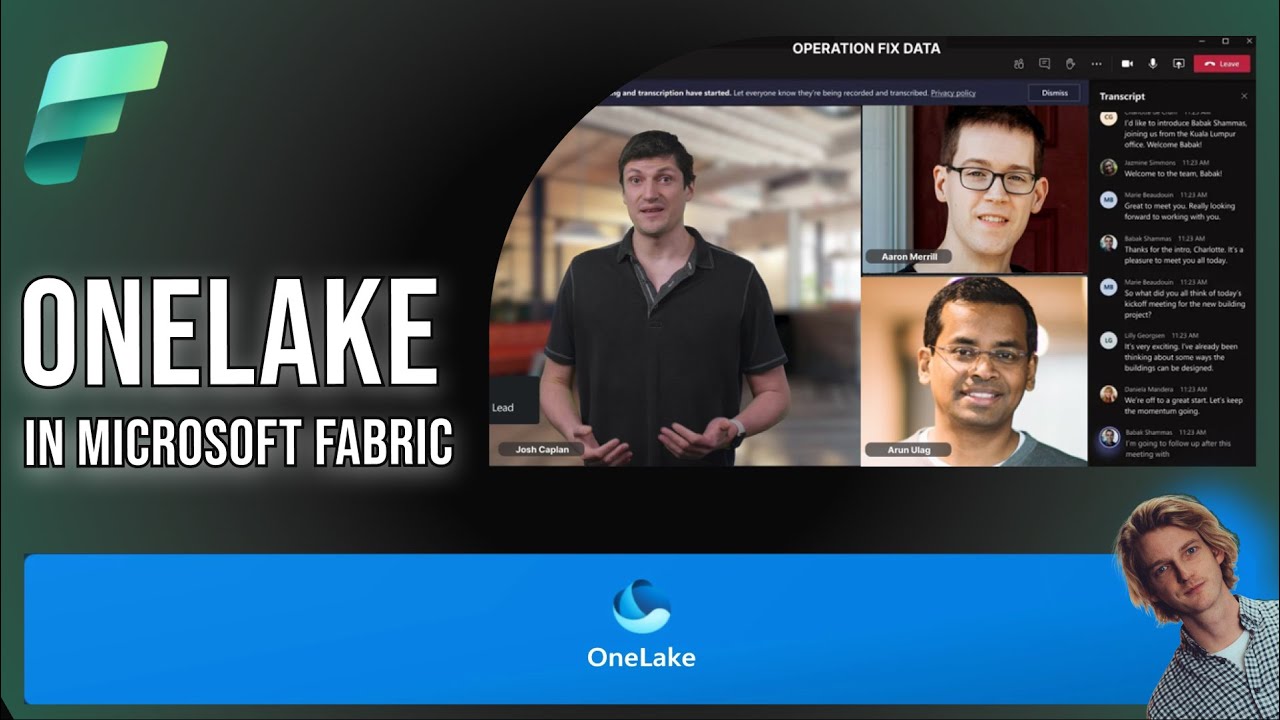OneLake - the FIRST thing you need to know about Microsoft Fabric - YouTube