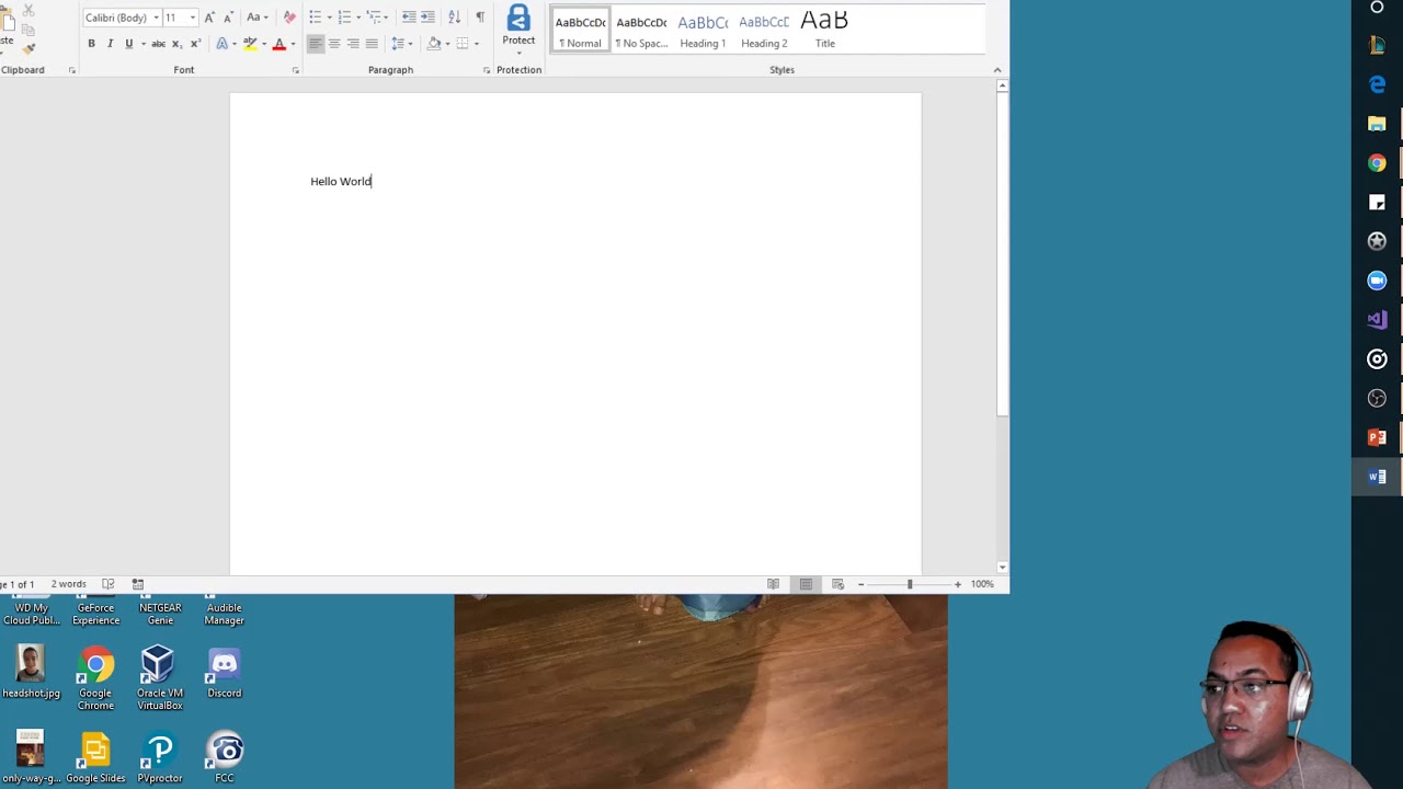 Unit 1 Module 1: Creating Documents with Word 2016 - YouTube