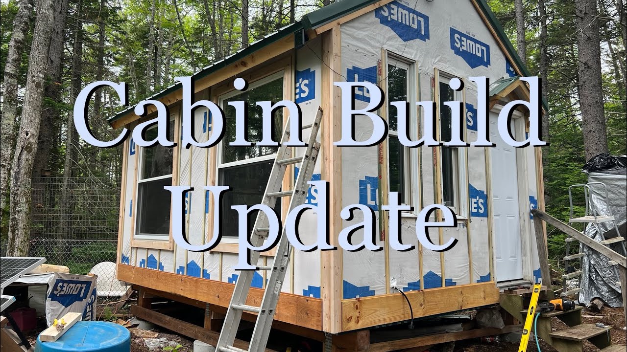 Cabin Build Update Video June 2023 - YouTube