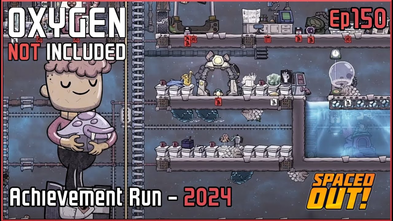 Ep 150 - 1300 Cycles & Counting - Oxygen Not Included - Achievement Guide - 2024 - YouTube