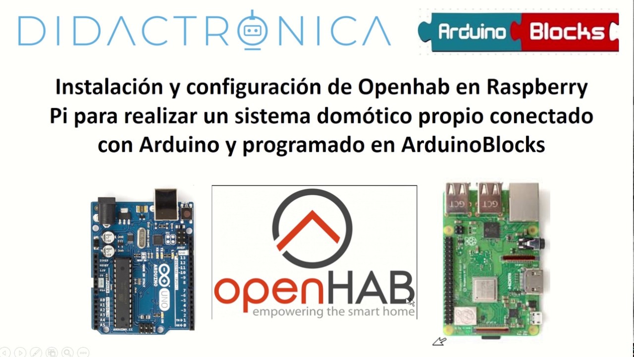 Instalación de openhabian y comunicación con Arduino en local para ...
