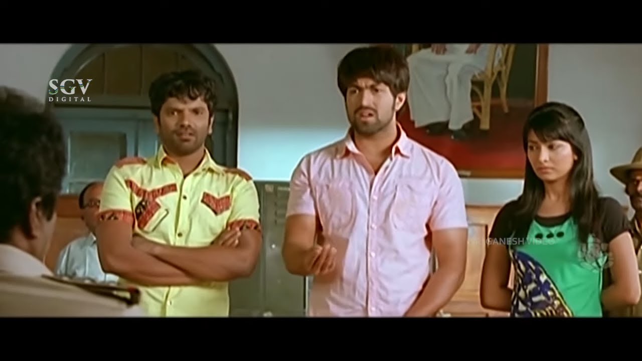 ತಲೆ ಬೋಳಿಸು ಅಂದ್ರೆ ಕೊಲೆ ಮಾಡಿ ಬಂದಿದಿಯಲ್ಲ ಥೂ.. | Yash | Radhika Pandith ...