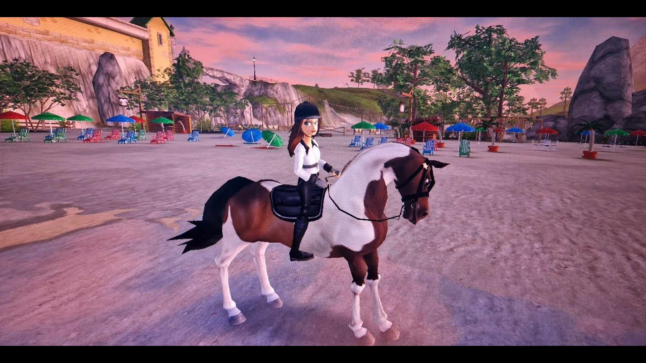 Old Star Stable - Fort Pinta beach - YouTube