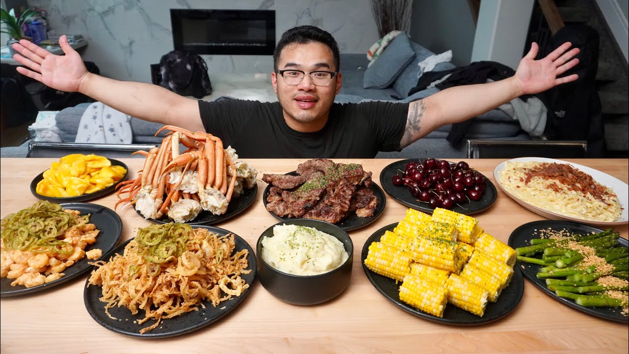 I Cook Dinner For My Best Friend - MUKBANG - YouTube