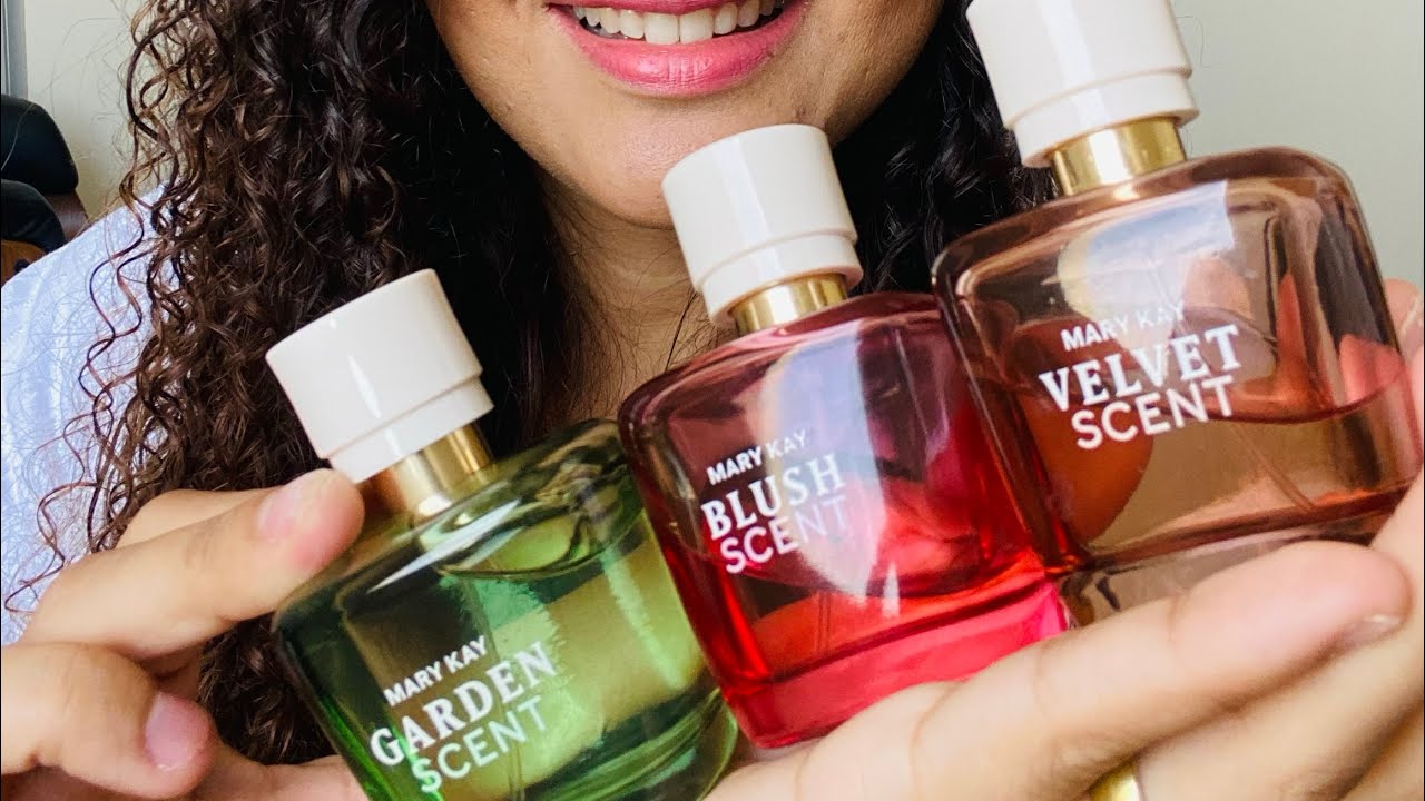 Linha Scent perfumação em camadas Blush, Velvet e Garden Mary Kay - YouTube