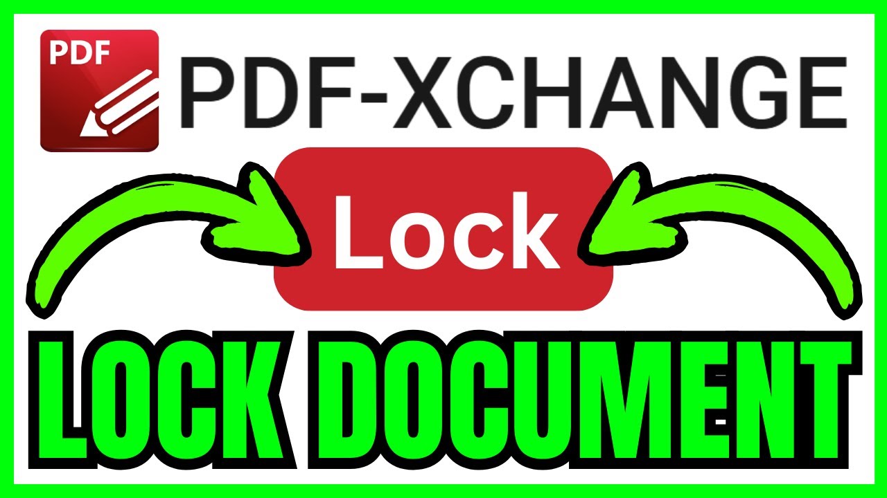 How To LOCK DOCUMENT In PDF XChange Editor (QUICK & EASY) 2026 - YouTube