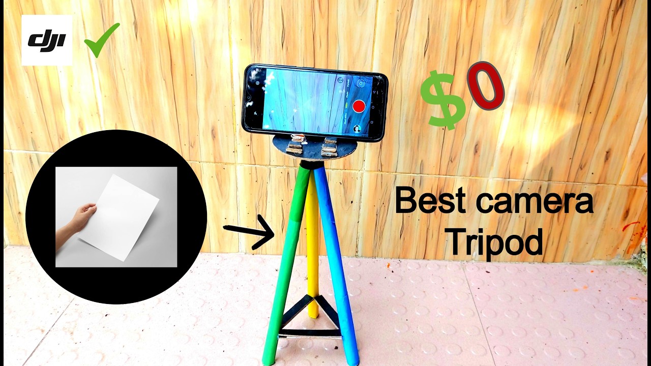 Easy Paper Tripod for Your Phone: A Must-Try DIY Project! - YouTube