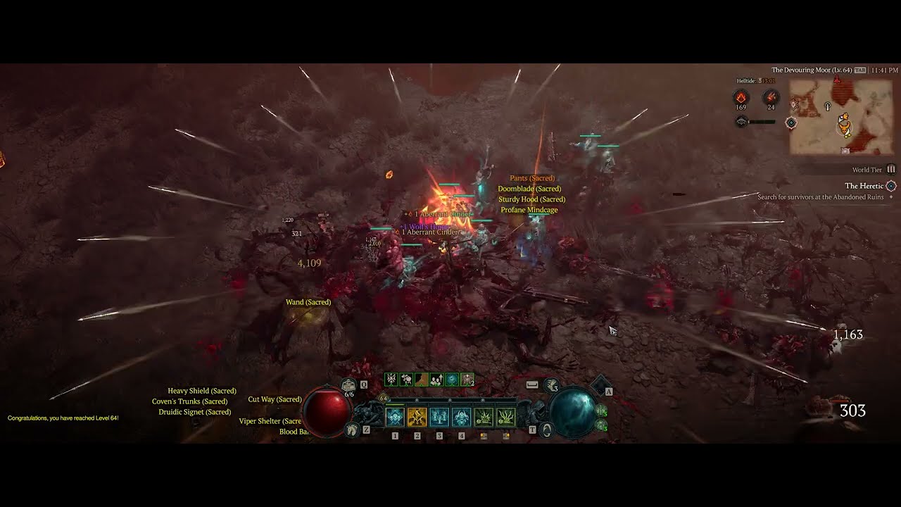 Necromancer power leveling Tier 3 - Diablo 4 Season 4 - YouTube