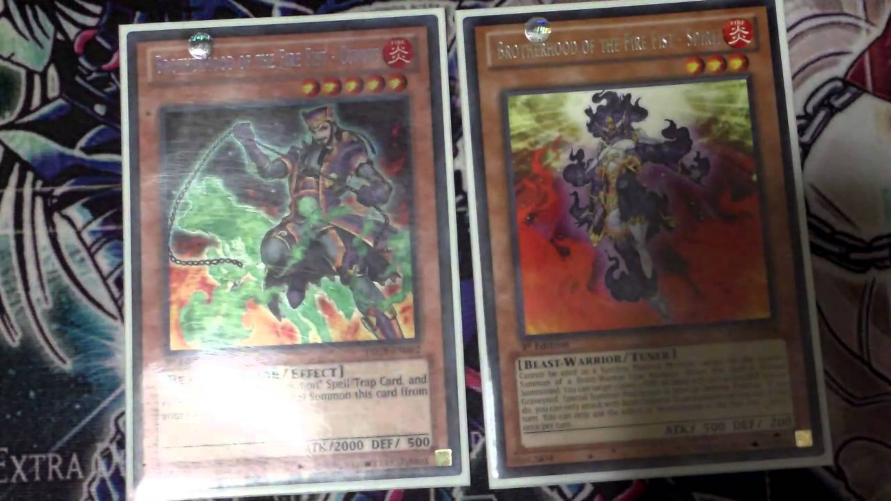 Yugioh updated 3/4 axis fire fist deck profile february 2014 - YouTube