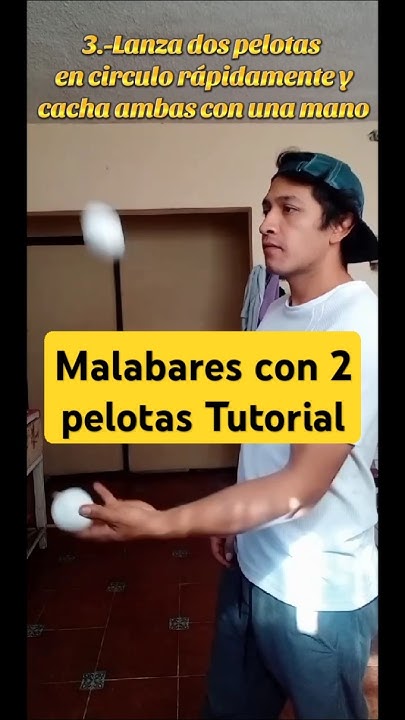 Aprende #malabares con 2 pelotas #tutorial #shorts Sigue pendiente de mas tutoriales de ...