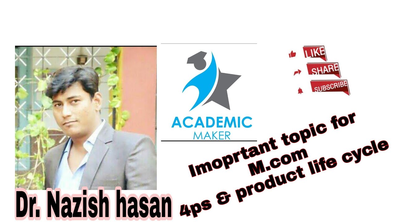 4ps of Marketing / Marketing Mix by Dr. Nazish Hasan #Marketing ...