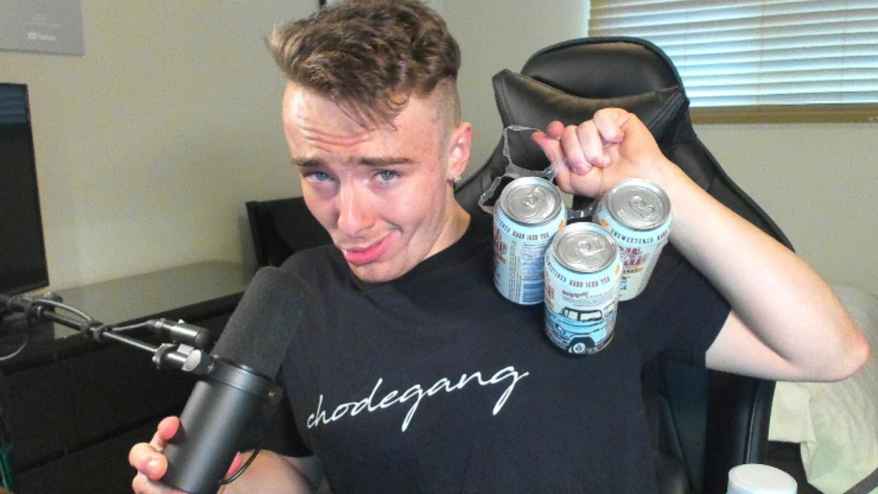 ALCOHOLIC DESTROYS HIS BIG FOREHEAD - YouTube