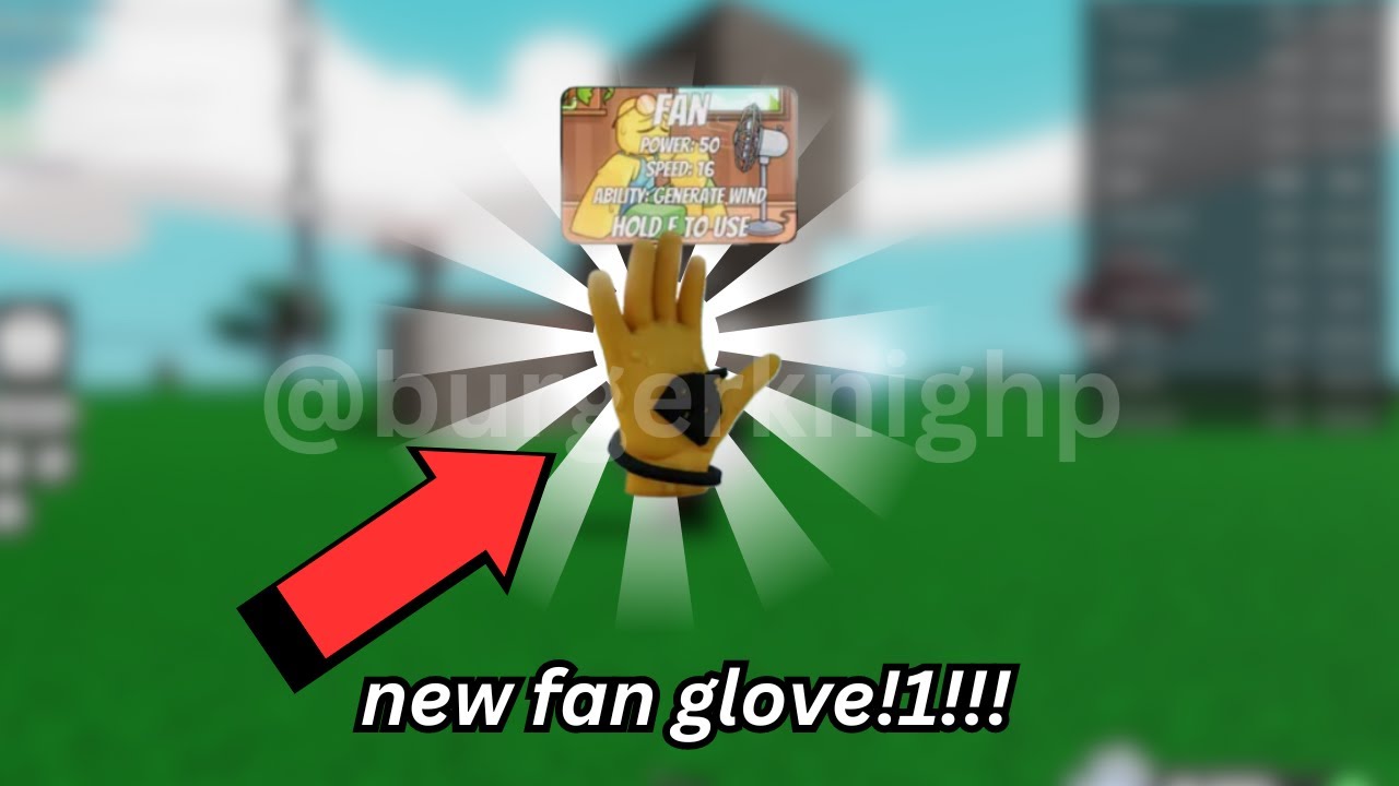 How to get Fan glove + showcase - YouTube