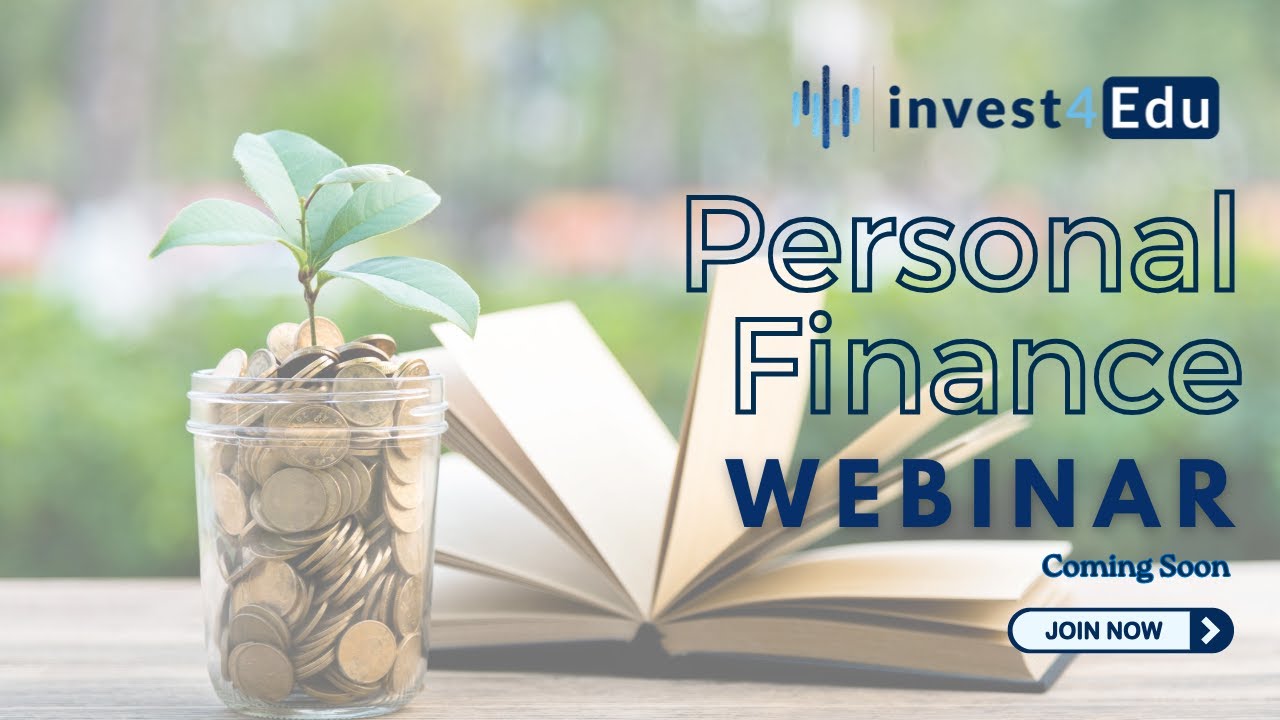 Personal Finance Webinar for Just ₹99 | invest4Edu - YouTube