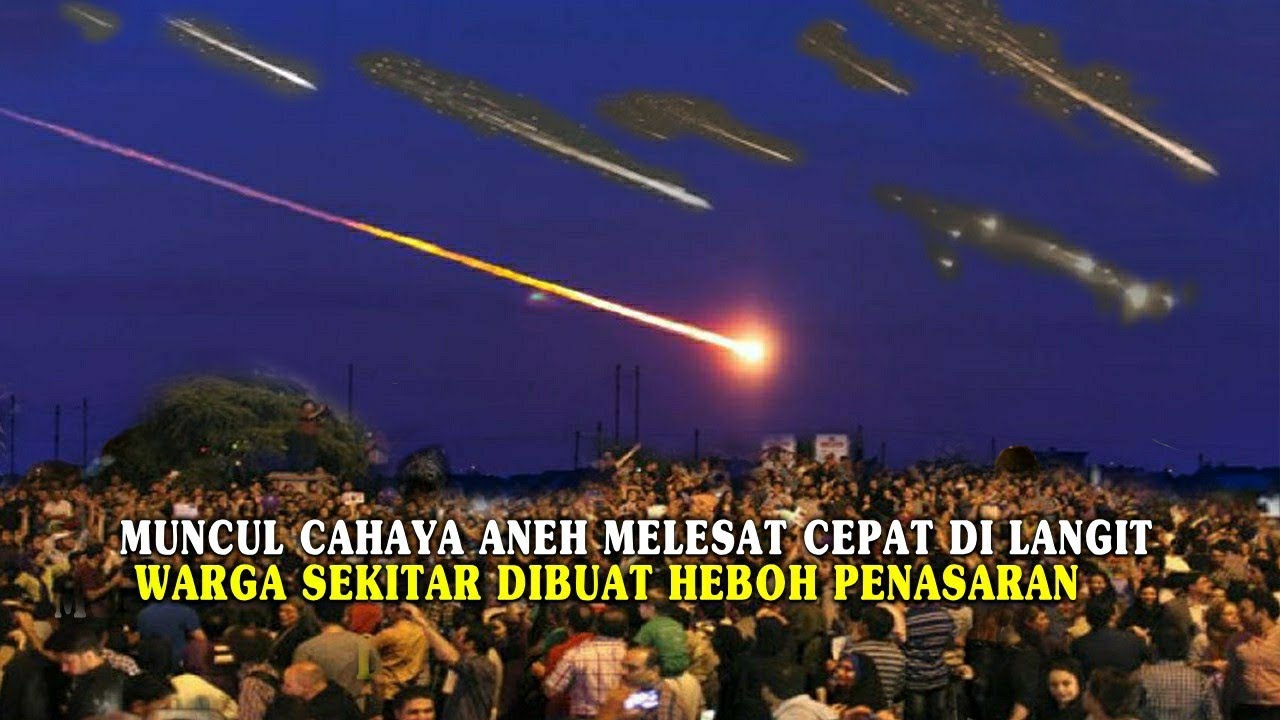 WARGA HEBOH MELIHATNYA!! MUNCUL LAGI FENOMENA BINTANG BERJALAN DAN ...