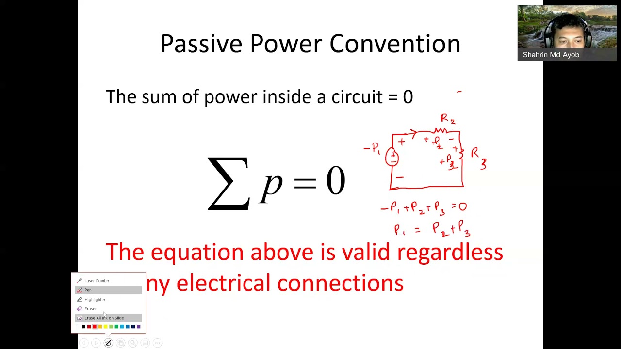 Basic Ohms Law and Passive Sign Convention - YouTube