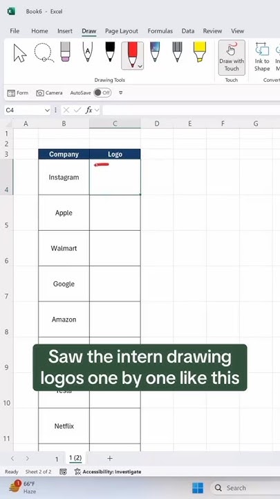 How to add logo 🔥 in Excel || create logo in MS Excel #newexcel # ...