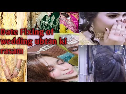 Shadi ki date fix ho Gai bhanji ki| Rasm Ubtan|Mehndi ka jora| - YouTube