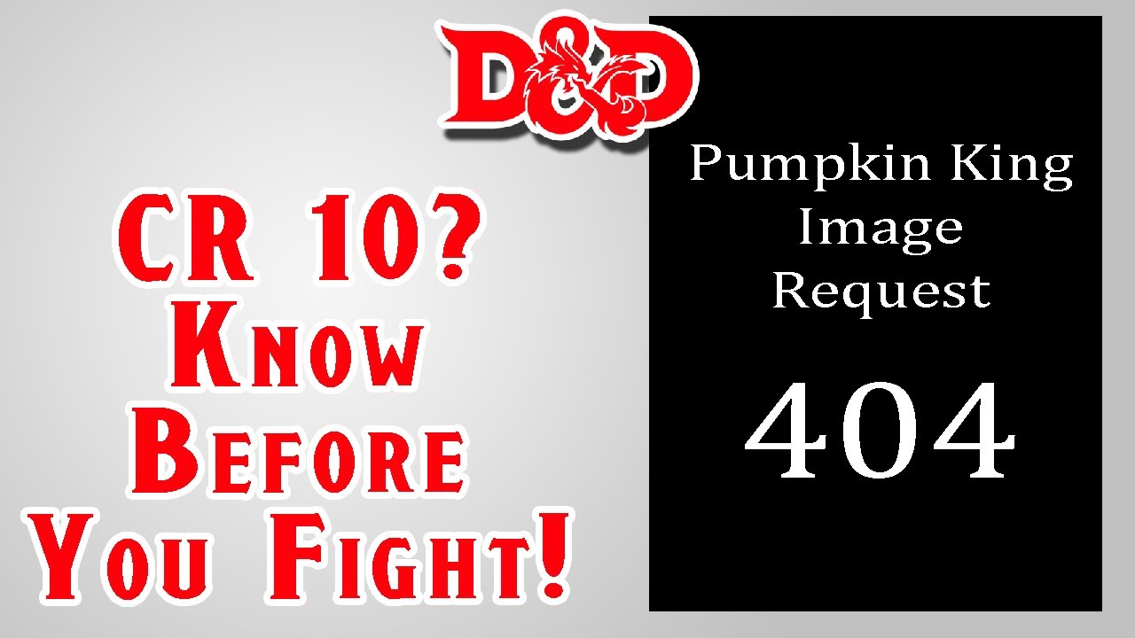 Pumpkin King CR Exposed | D&D 5e | Tomb of Beasts 2 - YouTube