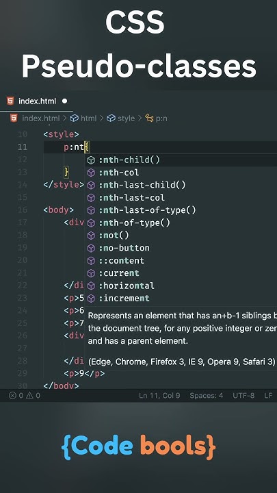 Css Pseudo Classes Css Javascript Html Pseudo Classes Coding
