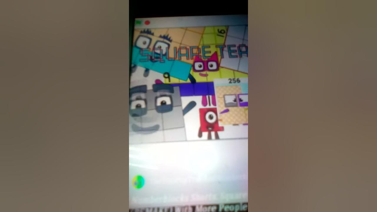 number blocks 1 4 9 16 25 36 49 64 81 100 121 144 169 196 0 225 256 289 ...