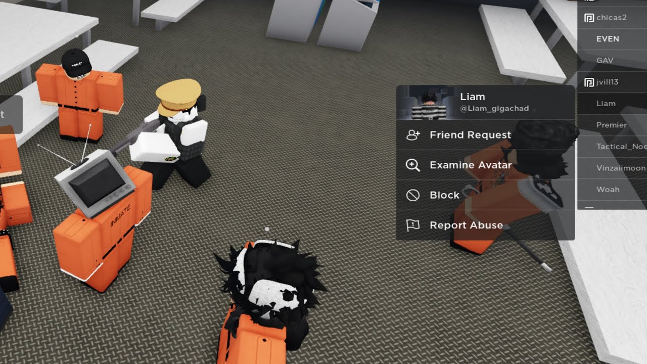 Chasing down a ERPer in CS Prison Life - YouTube