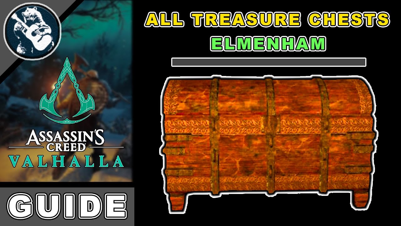 All Chest Loot Location in Assassins Creed Valhalla Elmenham Treasure ...