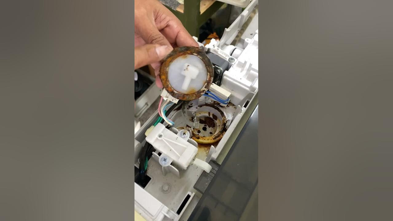 Mesin basuh sharp error code E2 - YouTube