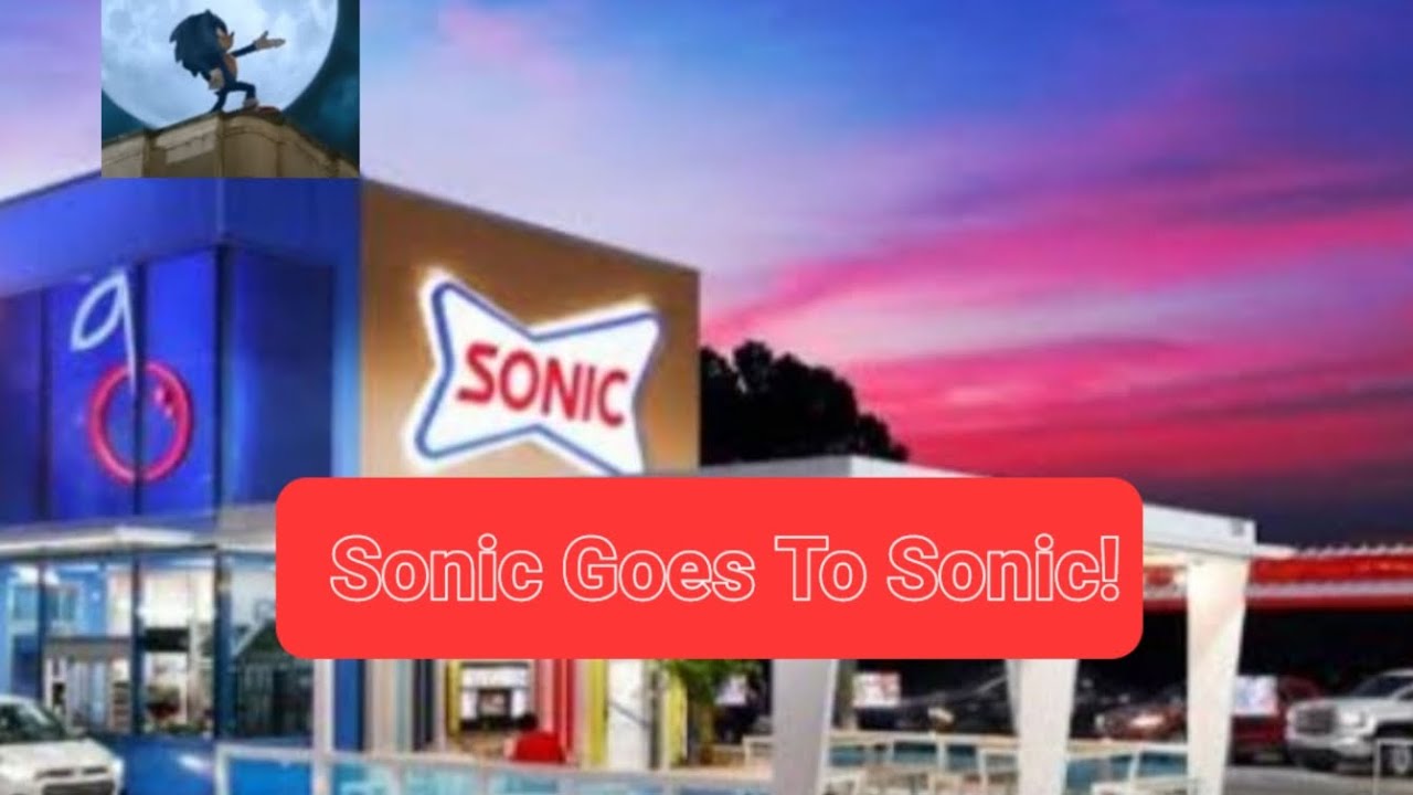 Sonic Goes To Sonic The Fast Food Place! Sonic's 32nd Birthday! - YouTube