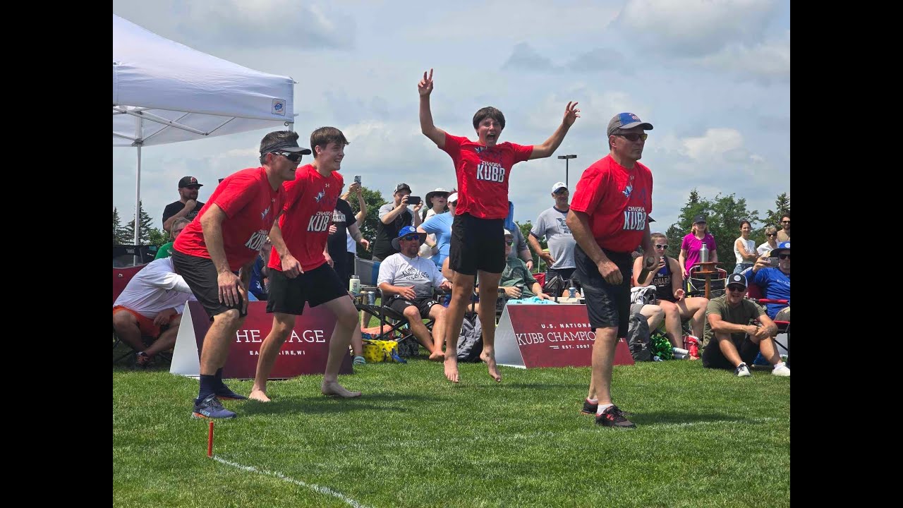 2024 US Kubb National Championship Final: Chaska Super Funky Badasses ...