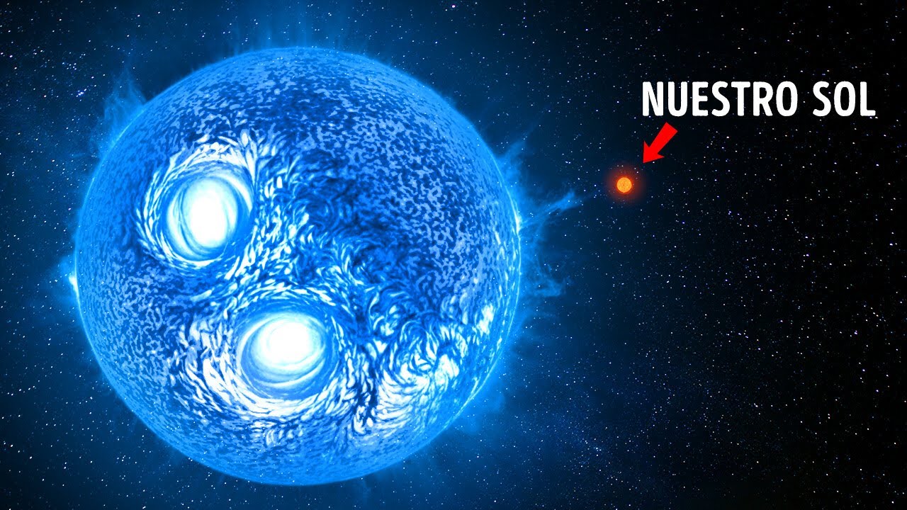 ¡Esta estrella es 10000 millones de veces más grande que el Sol ...