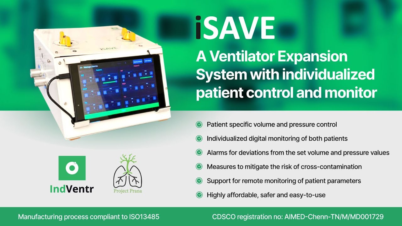 How to connect isave to ventilator - YouTube