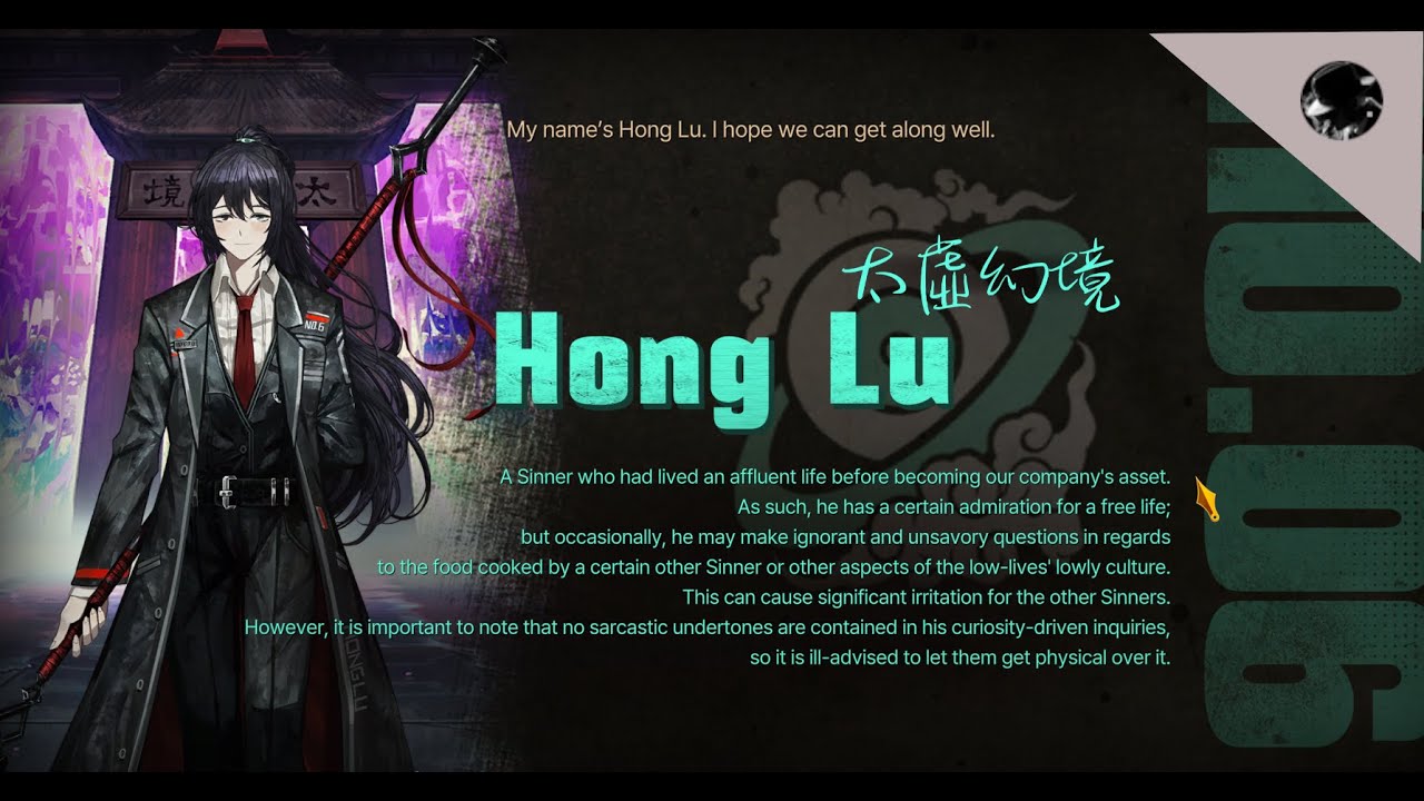 Hong Lu - Limbus Company - YouTube