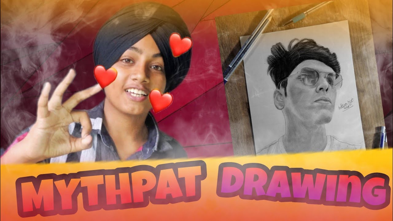@Mythpat drawing😍 - YouTube