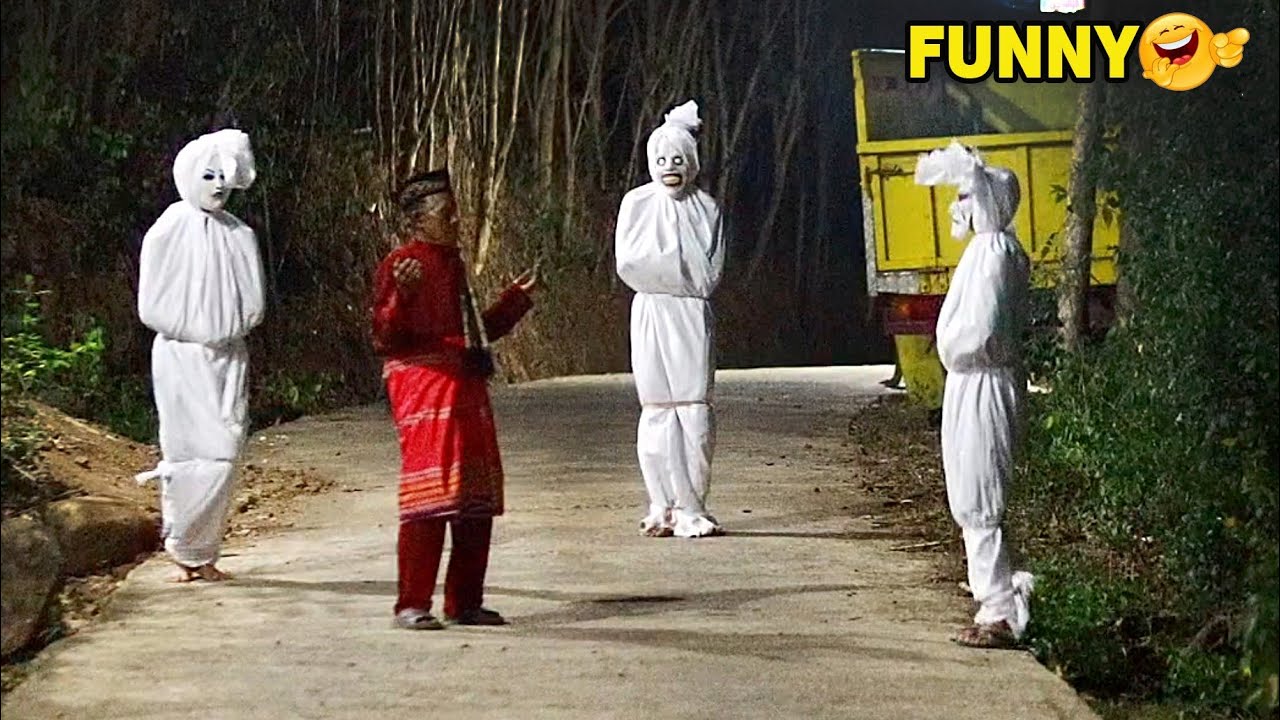 Prank Pocong Terlucu Sepanjang Masa || Funny Scary Ghost Prank 🔥 - YouTube