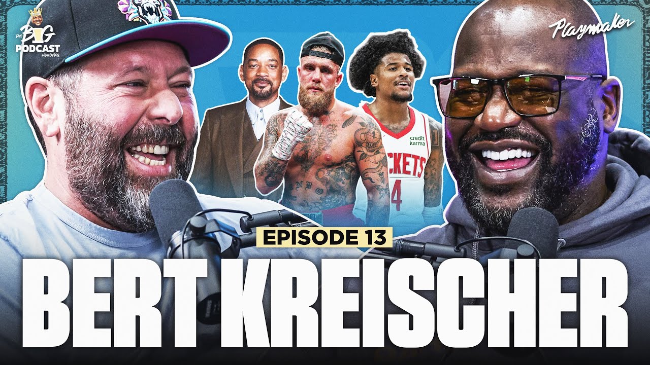 Bert Kreischer Had Shaq In Tears, Talks Tyson vs Paul & Jalen Green Controversy | Ep. #13 - YouTube