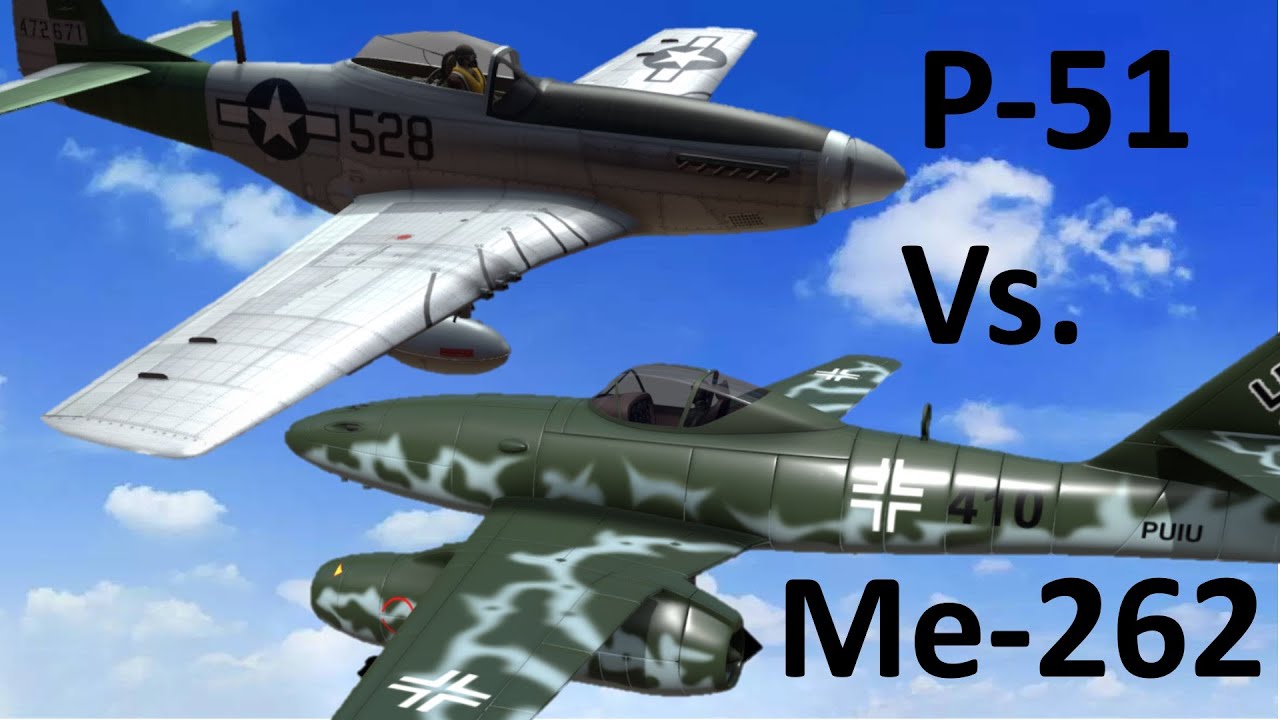 P-51 vs. Me-262, How the P-51 Decimated the Luftwaffe Jets, by ...
