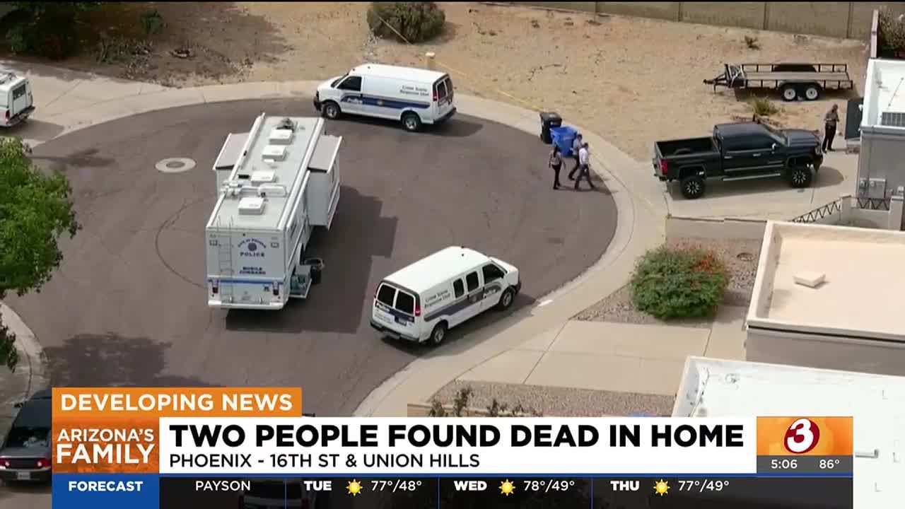 2 people found dead inside north Phoenix home - YouTube