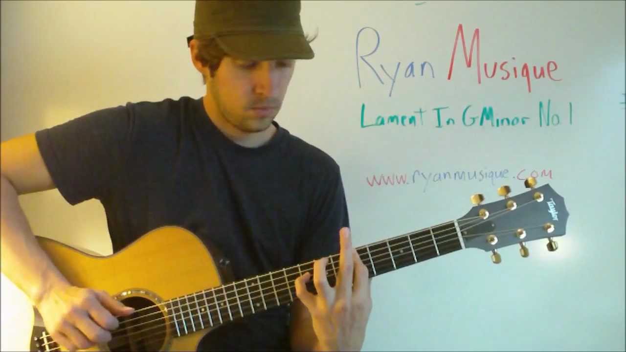 Ryan Musique - Lament In G Minor No. 1 (Live Acoustic) - YouTube