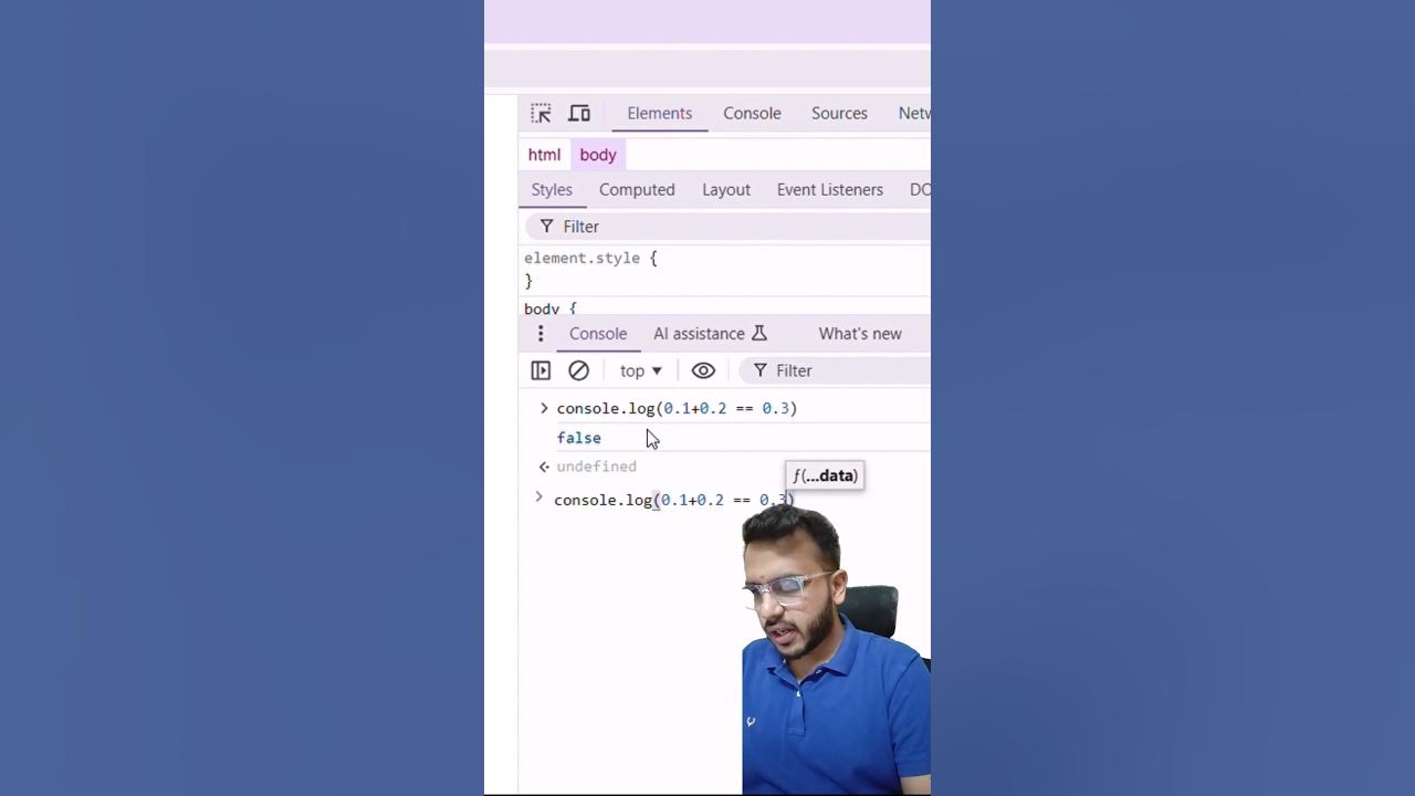 Why JavaScript Can't Add 0.1 and 0.2 Exactly? #nodejs #javascript - YouTube