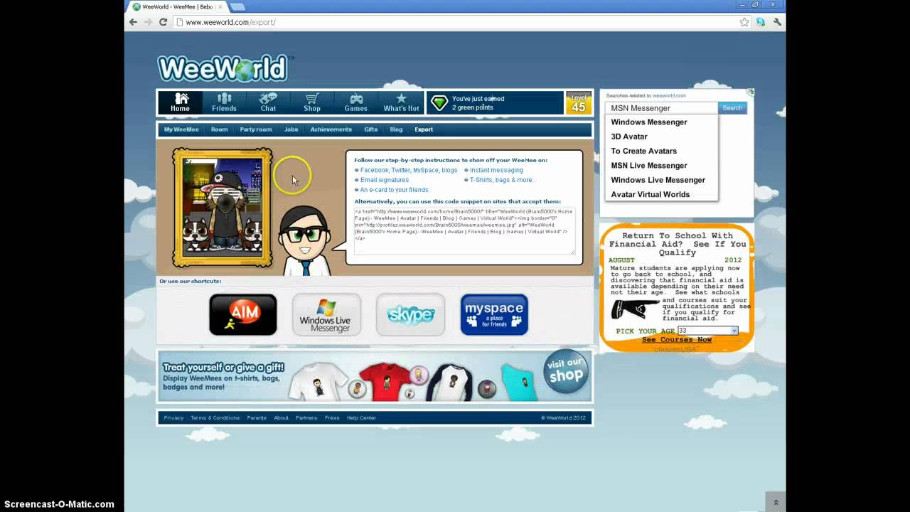 How To login weeworld without a password - YouTube