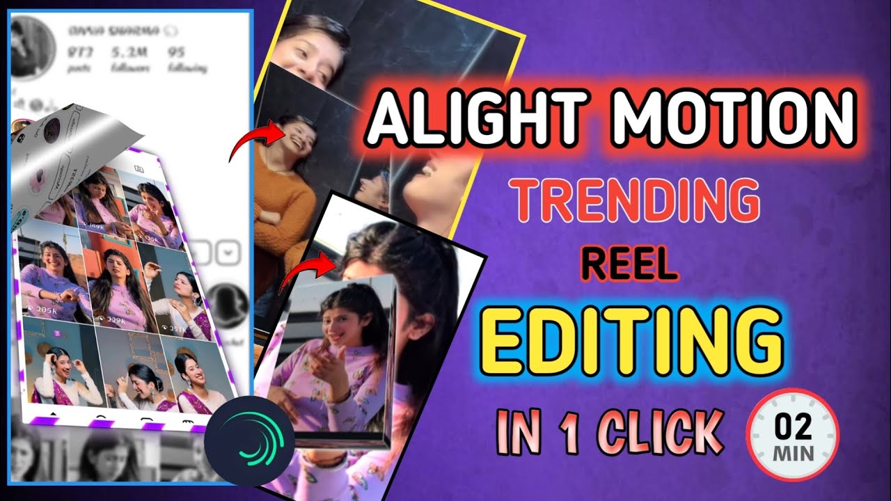 Trending Reel Editing Tricks in Alight Motion | Viral Effects Tutorial ...