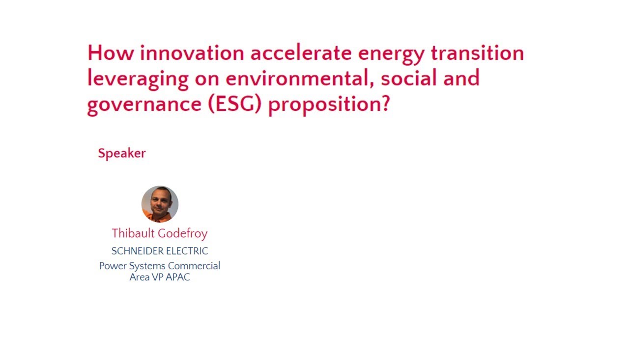 How innovation and digitization can accelerate energy transition base ...